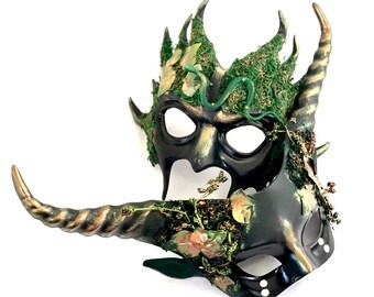 Faun Masquerade Mask - Etsy