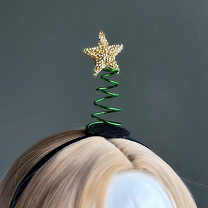 Christmas Tree Headband, Christmas Party, Party Headband, Holiday ...