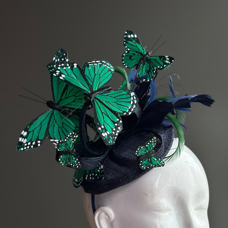 Green Headpiece - Etsy