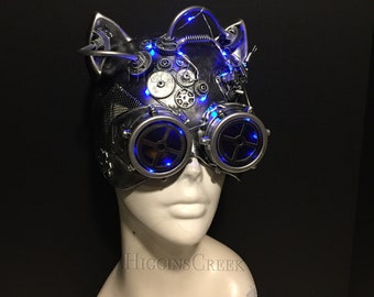 Light up Cat Mask - Etsy