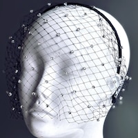 Half Face Veil Mask, Black Lace Eye Mask, See Through Mask, Masquerade ...