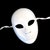 White Full Face Costume Mask, Cosplay Mask, DIY Mask, White Blank Mask ...