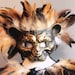 Lions Mane Costume, Lion's Mane Mask, Lion Costume, Lion Mask, Animal ...