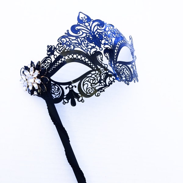 Hand Held Mask - Etsy