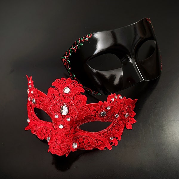 Christmas Mask - Etsy