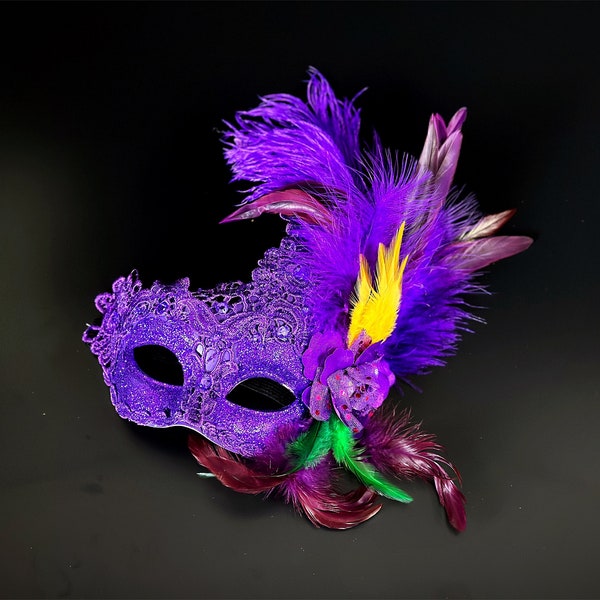 Purple Mask - Etsy