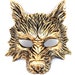 Masquerade Mask Men Wolf Animal Inspired Halloween Masks Wolf Cosplay ...