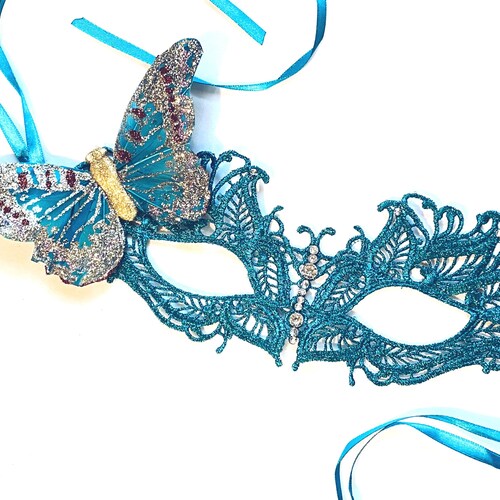 Butterfly Venetian Mask Butterfly Masquerade Mask Elegant - Etsy