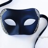Red Mens Masquerade Mask, Harlequin Mask, Venetian Masquerade Mask ...