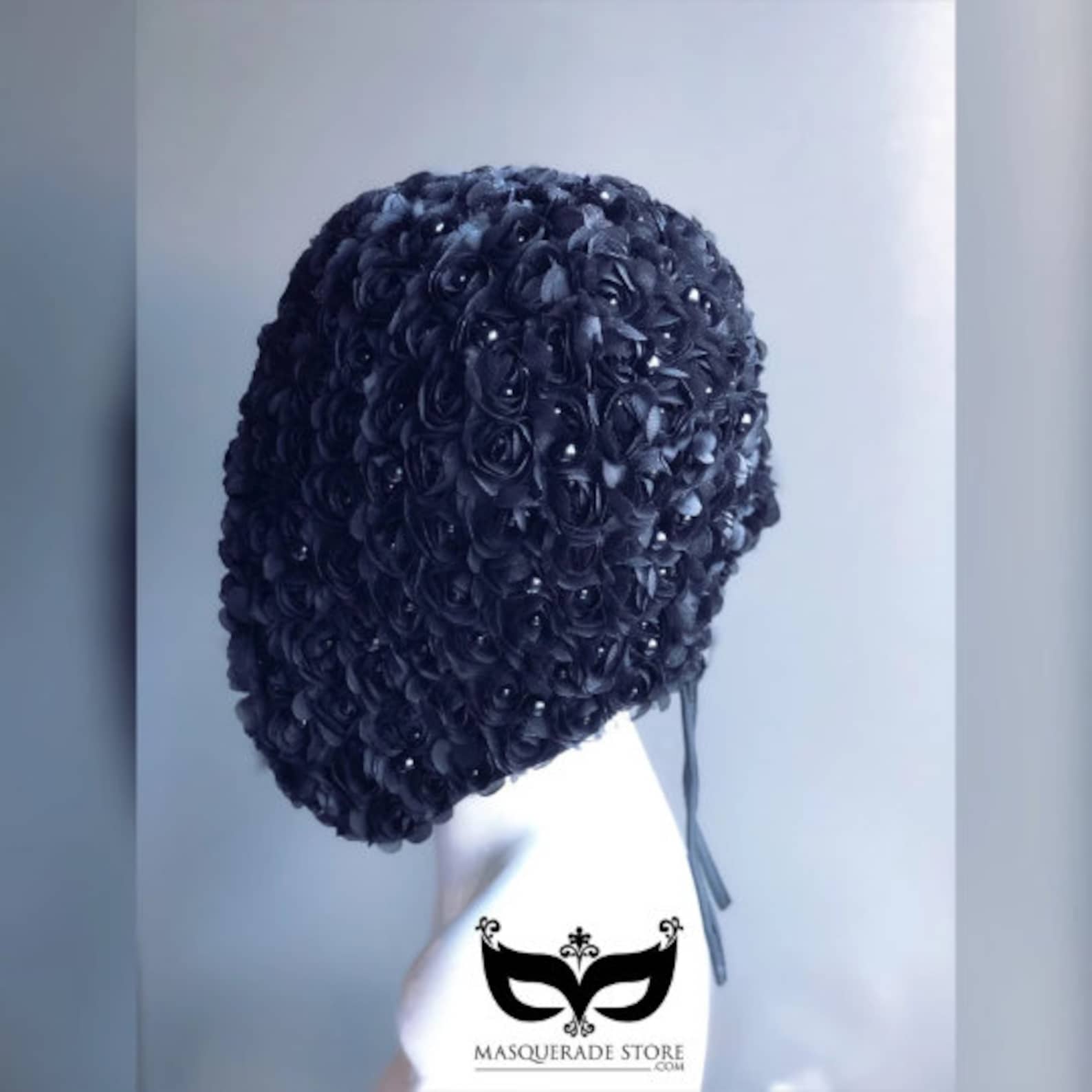 Gold Spike Full Face Mask Snake Jeweled Over the Head Mask Black ...