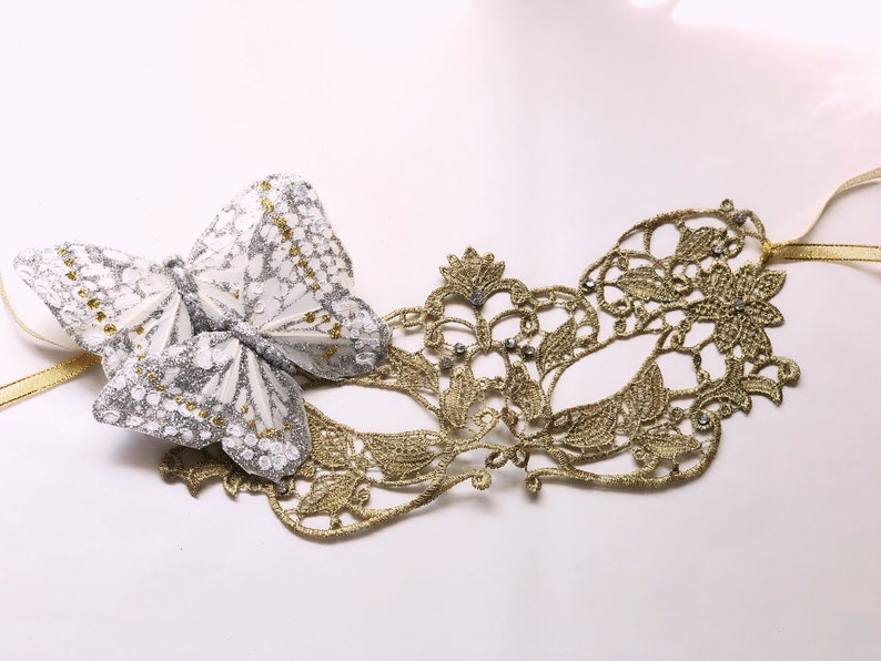 Butterfly Venetian Mask, Butterfly Masquerade Mask, Elegant and ...