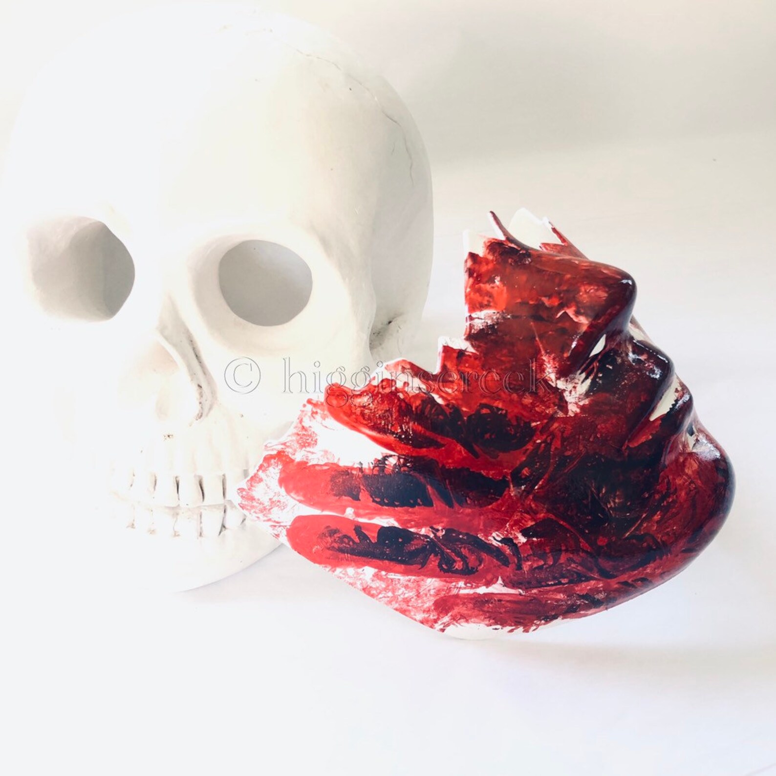 Masquerade Mask Bloody Mask Bloody Skull Mask Halloween Skull - Etsy