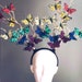 PRIDE Tree of Life Headdress, Rainbow Headpiece PRIDE Butterfly ...