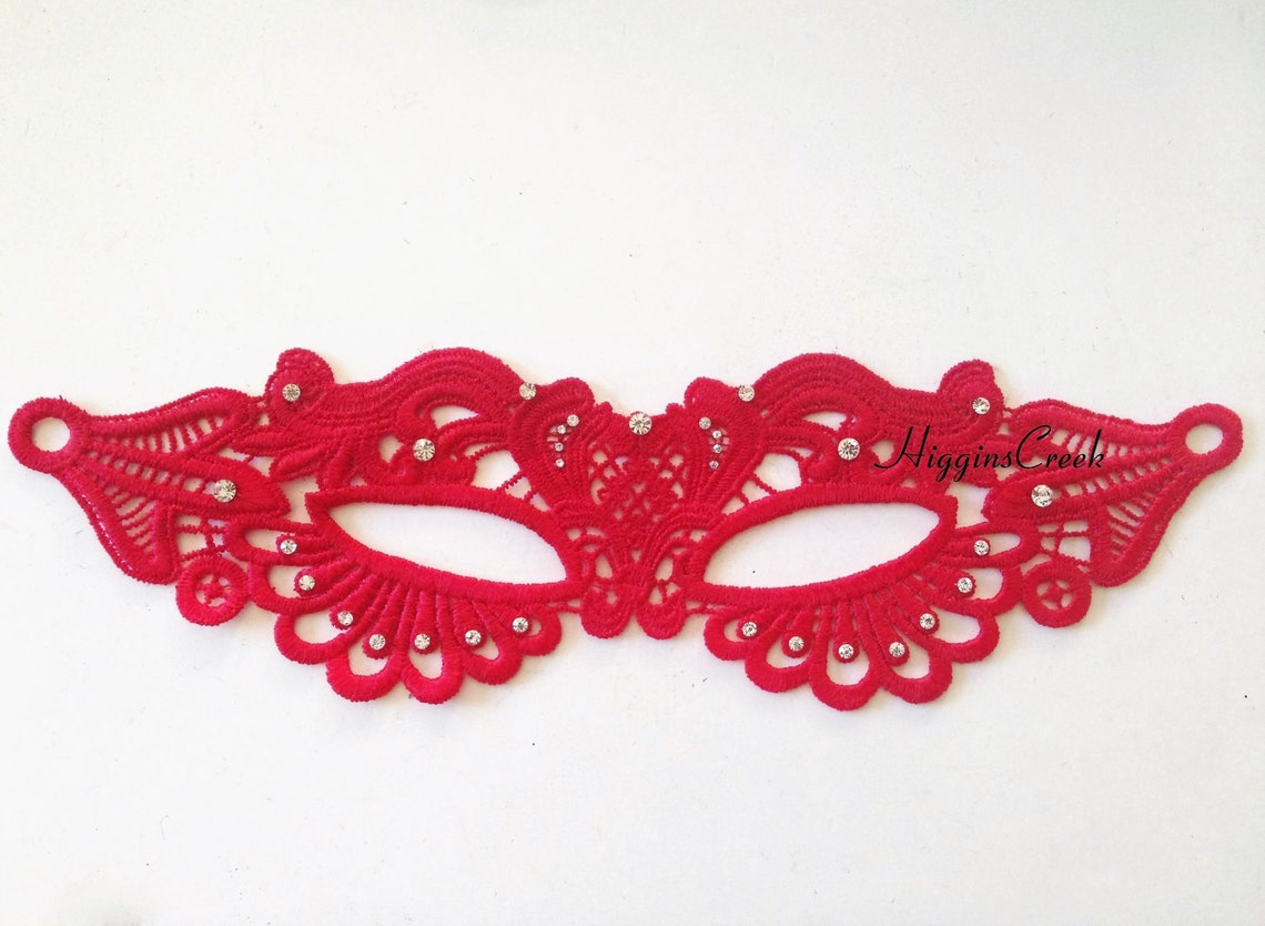 Coral Peach Lace Mask for Women Masquerade Lace Masks - Etsy