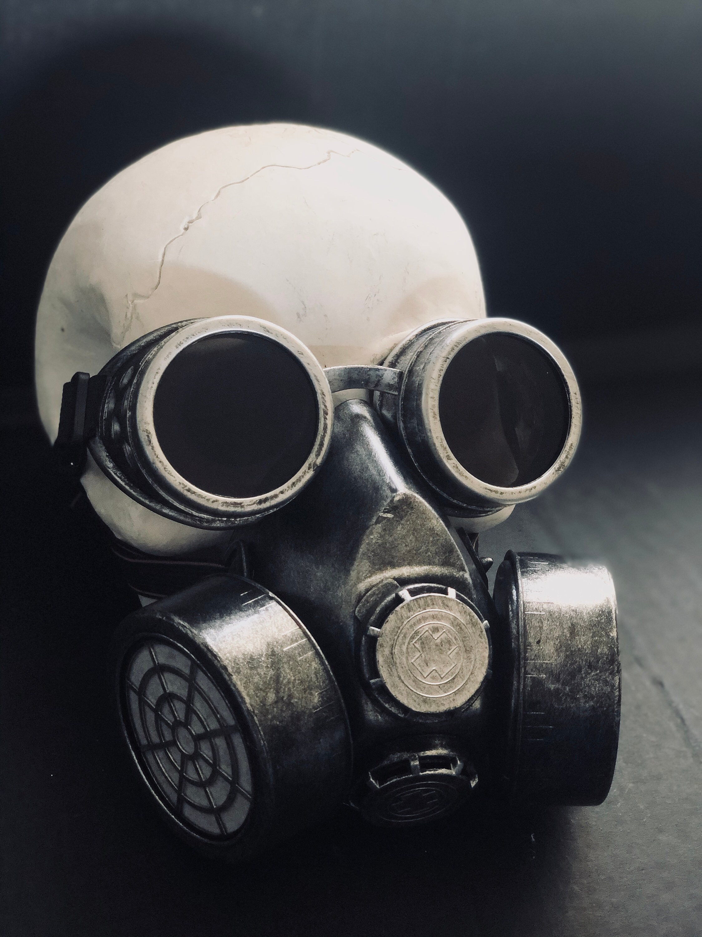 Rave Gas Mask Black