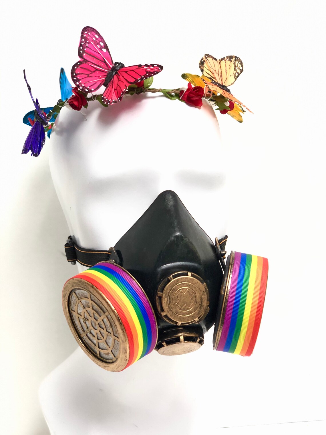Butterfly Headpiece Rainbow PRIDE Crown Butterfly Dream - Etsy