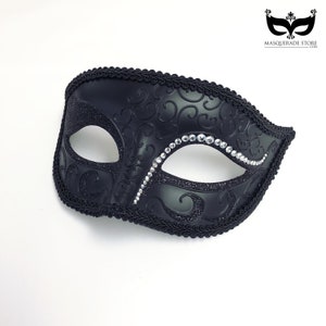 Black and White Ball Masquerade Masks, Women Masked Ball, Wedding, Prom ...