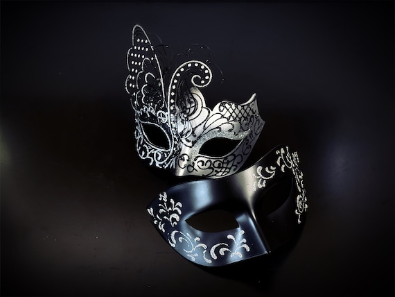 Masquerade Ball Couple Couple Masquerade Ball Mask Pair Venetian Off