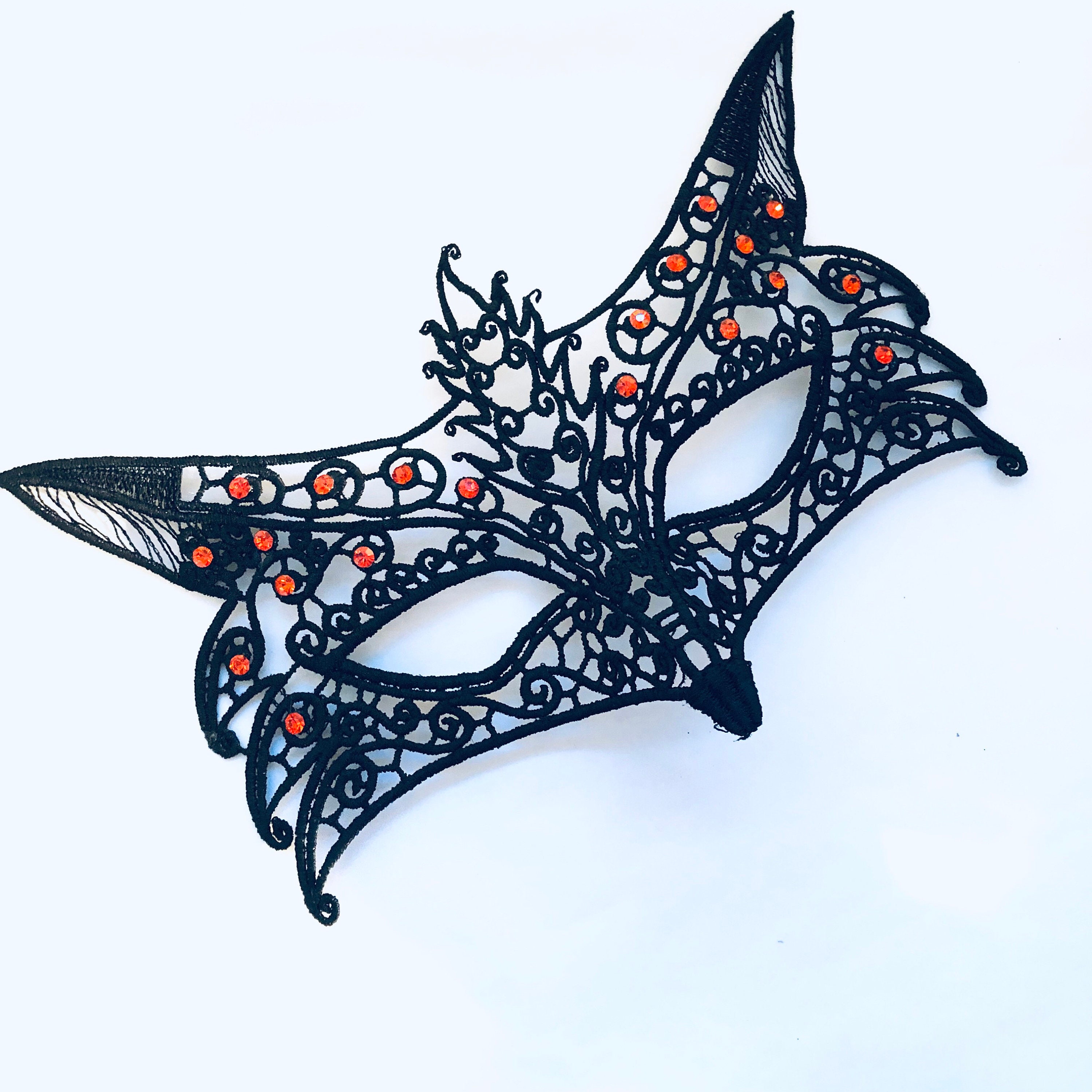 Masquerade Mask Kids Adults Fox Lace Mask Halloween Fox Mask Fox ...