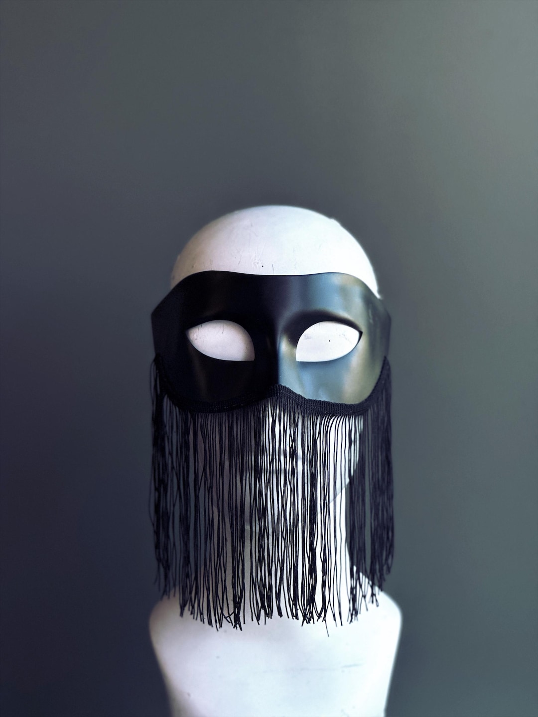 Gold Black Fringe Masquerade Mask, Carnival Masquerade Mask, Womens ...