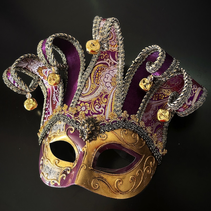 Jester Mask - Etsy