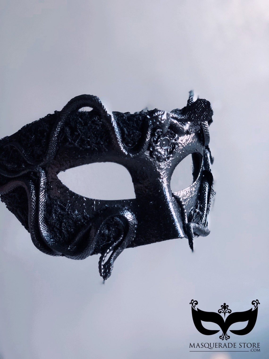Masquerade Mask Medusa Mask Halloween Mask Medusa Decor, Snake Mask ...