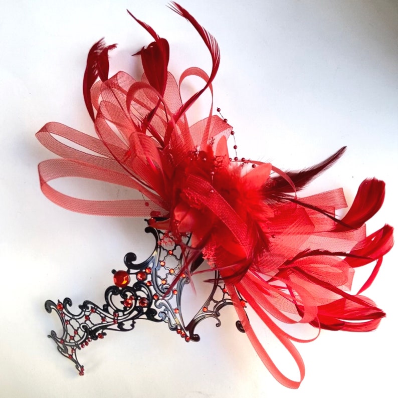 Gold Masquerade Mask Women Feather Mask Masquerade Ball Mask - Etsy