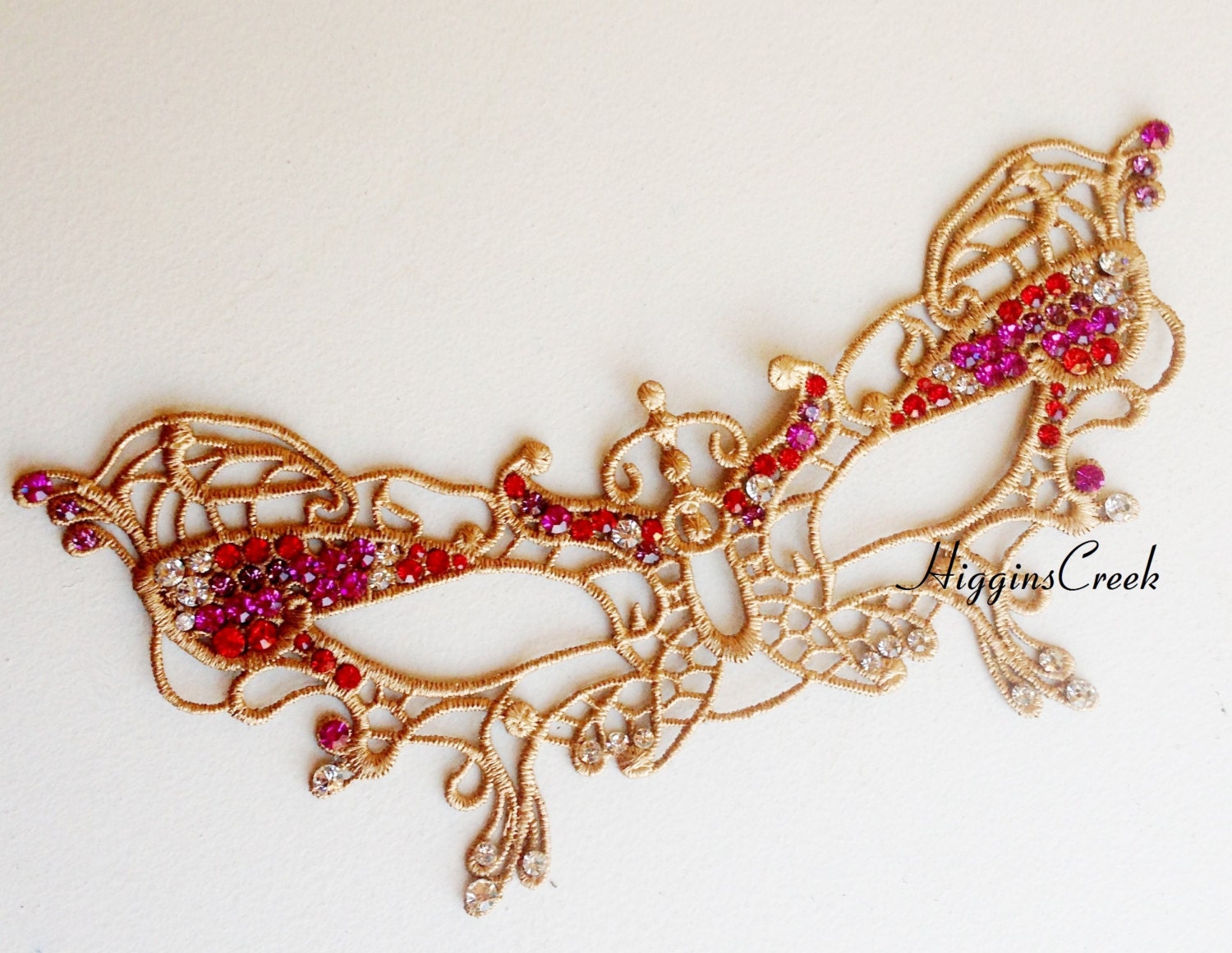 Gold Masquerade Mask Gold Lace Mask Gold Mardi Gras Mask - Etsy