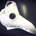 Plague Mask Halloween Costume Vegan Leather - White/pink - Adult - Etsy
