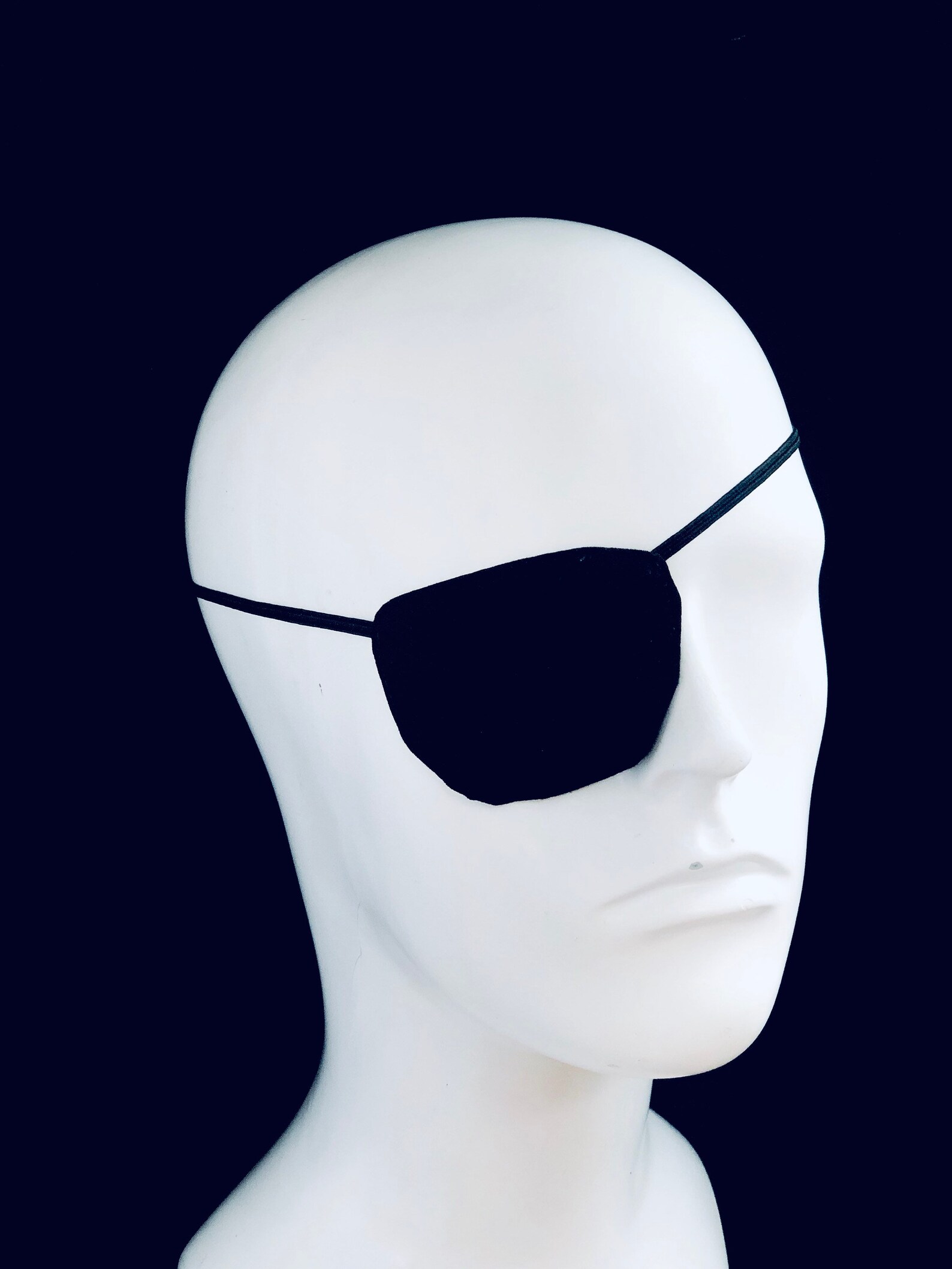 Simple Eye Patch CUSTOM SIZE Fabric Eyepatch 3 Layer Cotton Soft Fabric ...