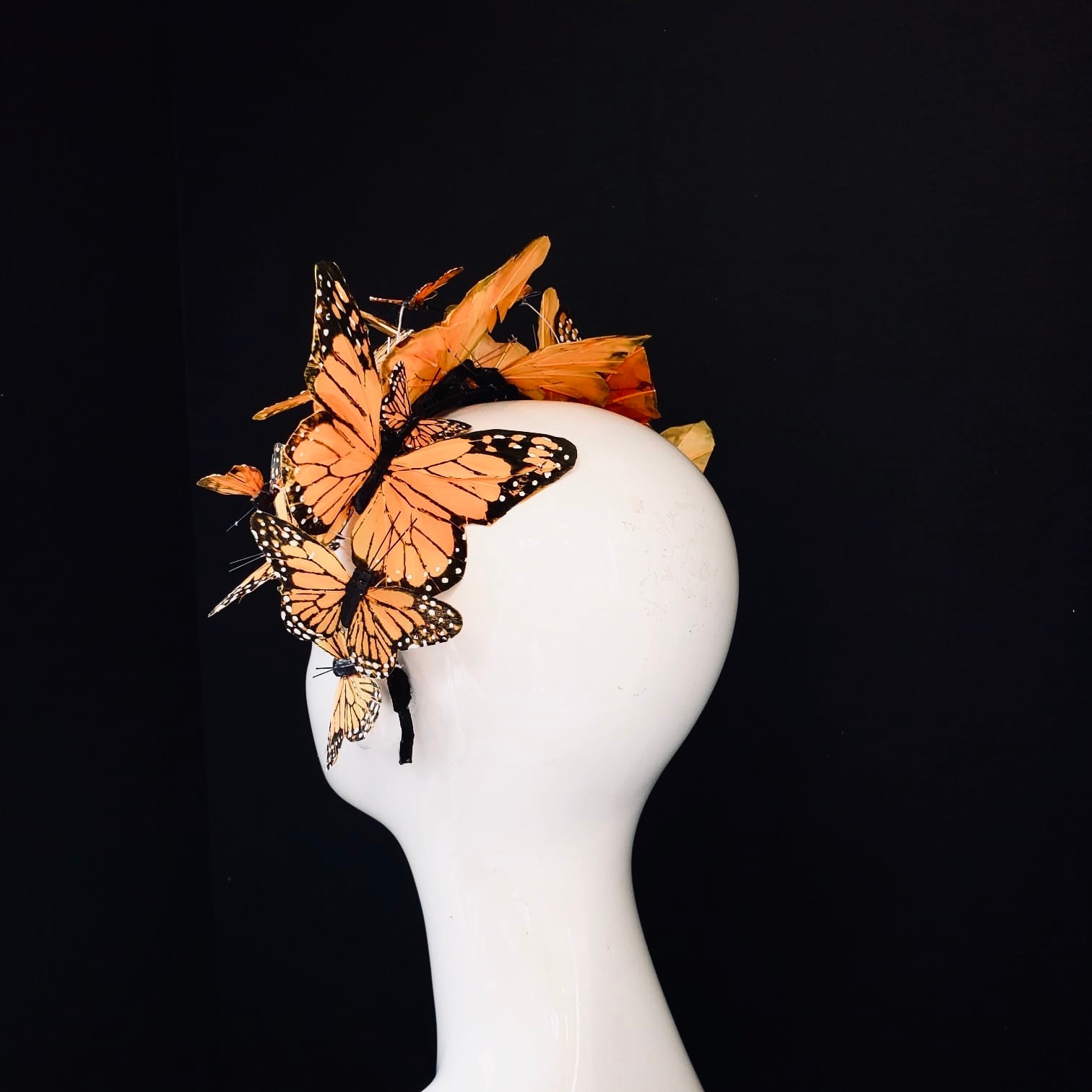 Goddess Headpiece Monarch Butterfly Headpiece Monarch | Etsy UK