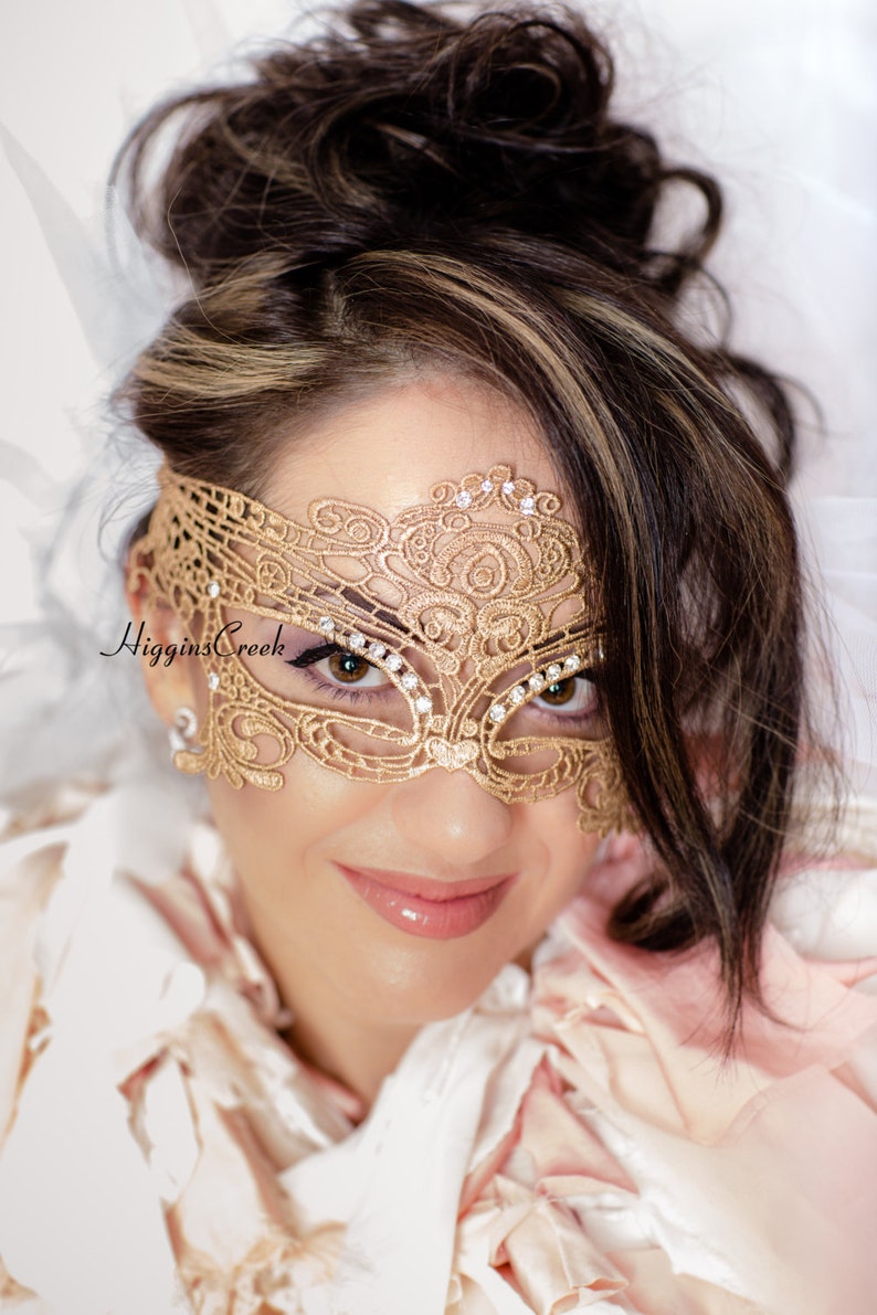 Masquerade Lace Mask Women Sexy Venetian Masks Bridal Shower - Etsy