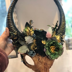 Woodland Headpiece Horn Creature Headdress, Animal Cosplay, Animal ...