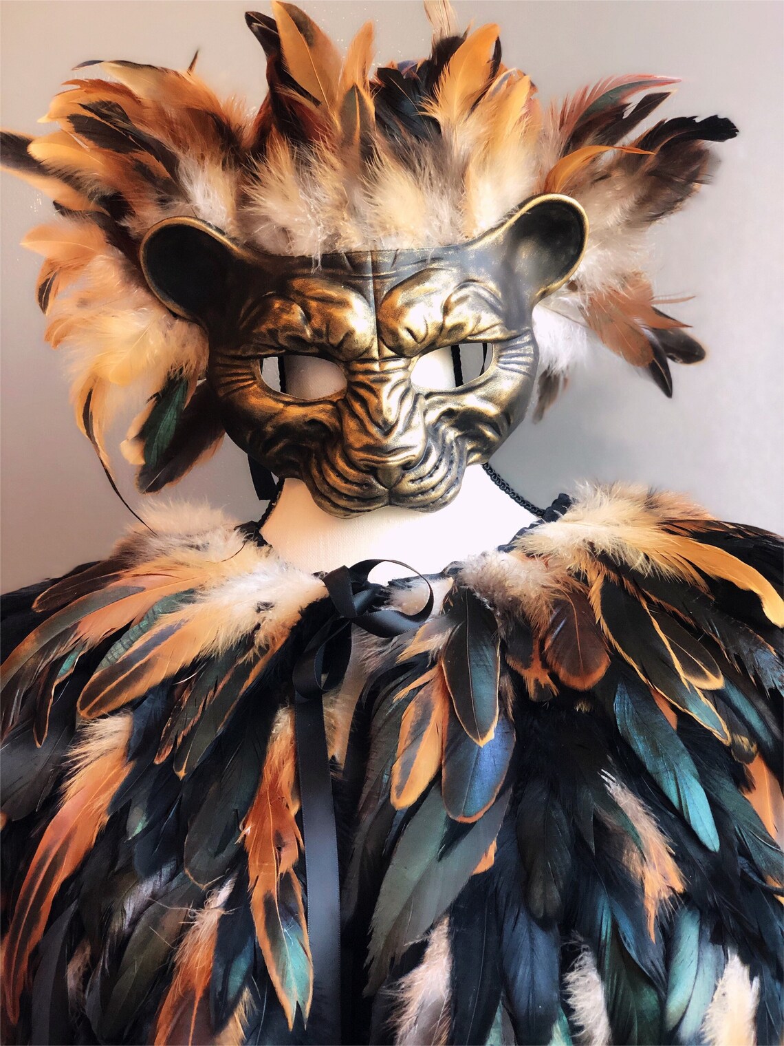 Lions Mane Costume, Lion's Mane Mask, Lion Costume, Lion Mask, Animal ...
