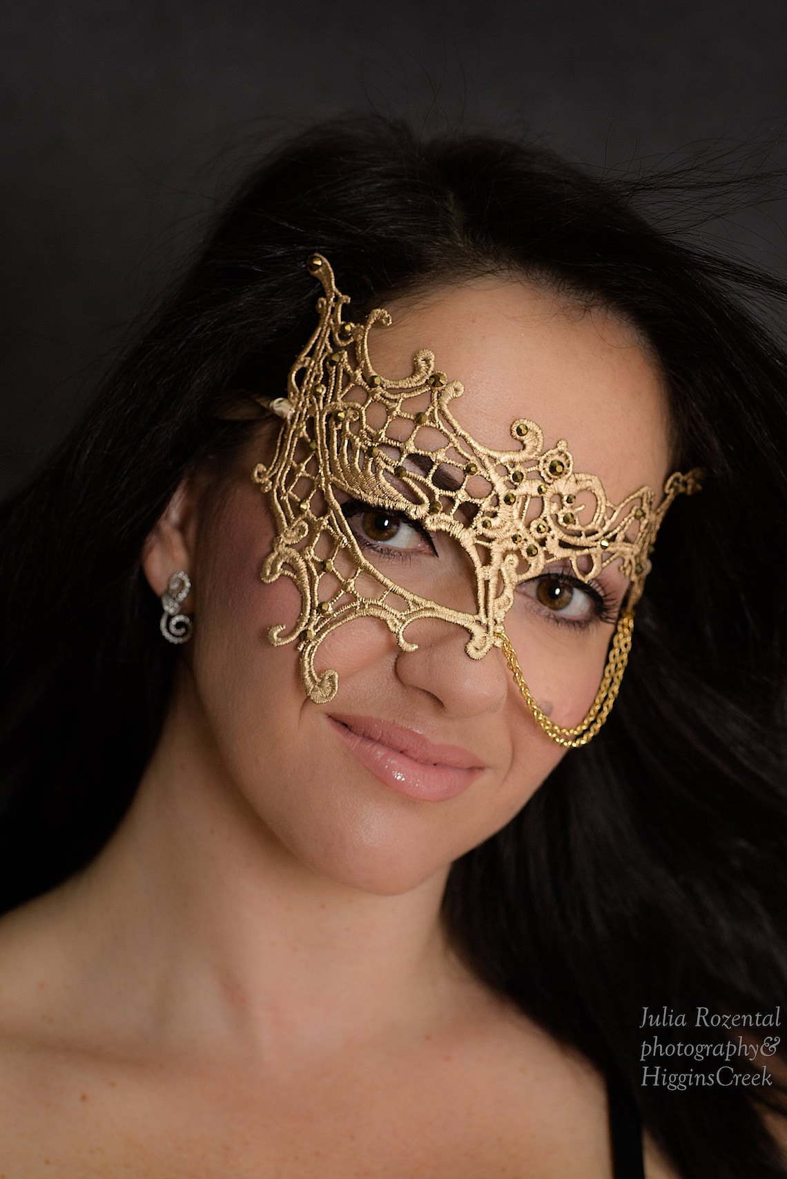 Half Face Halloween Mask, Phantom Lace Masquerade Mask, Women's ...