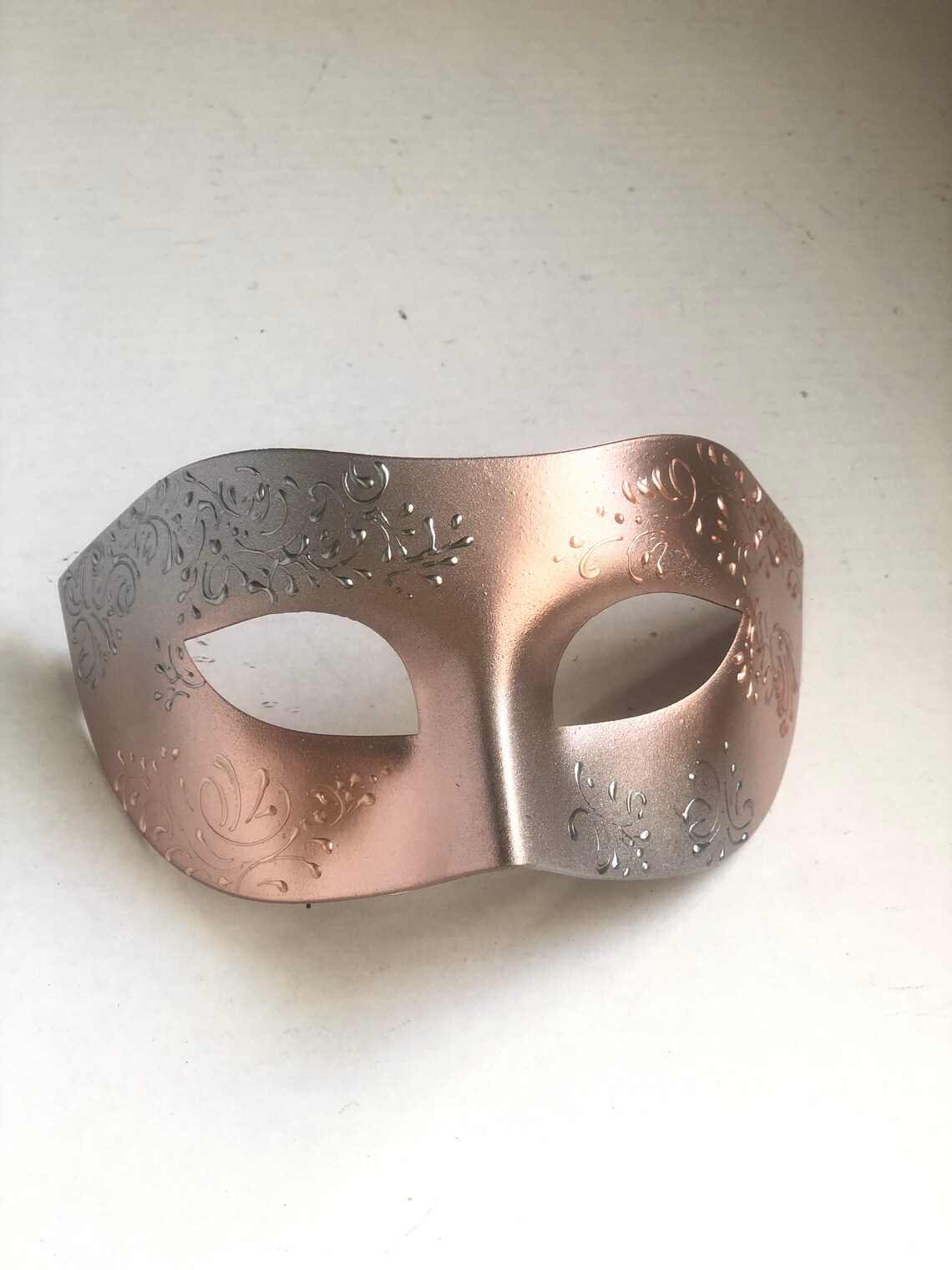 Rose Gold Masquerade Mask Champagne Couples Masquerade Mask - Etsy