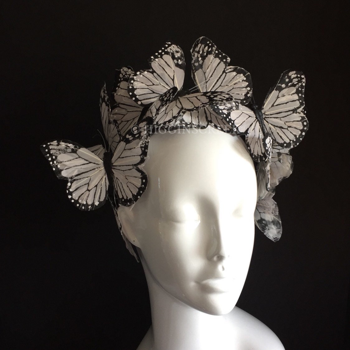 Purple Butterfly Headpiece Butterfly Headband Women Purple | Etsy