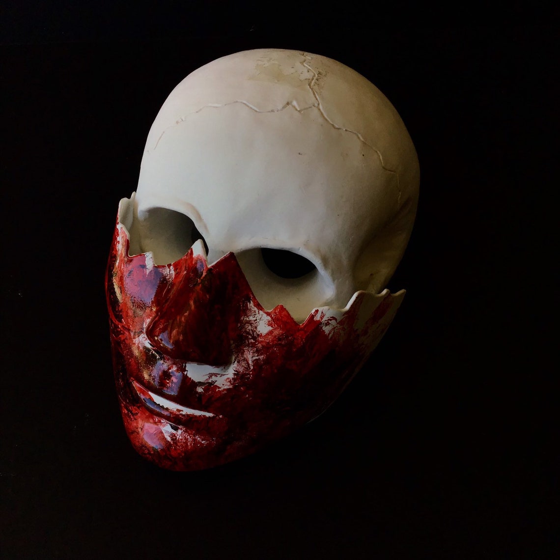 Masquerade Mask Bloody Mask Bloody Skull Mask Halloween Skull - Etsy