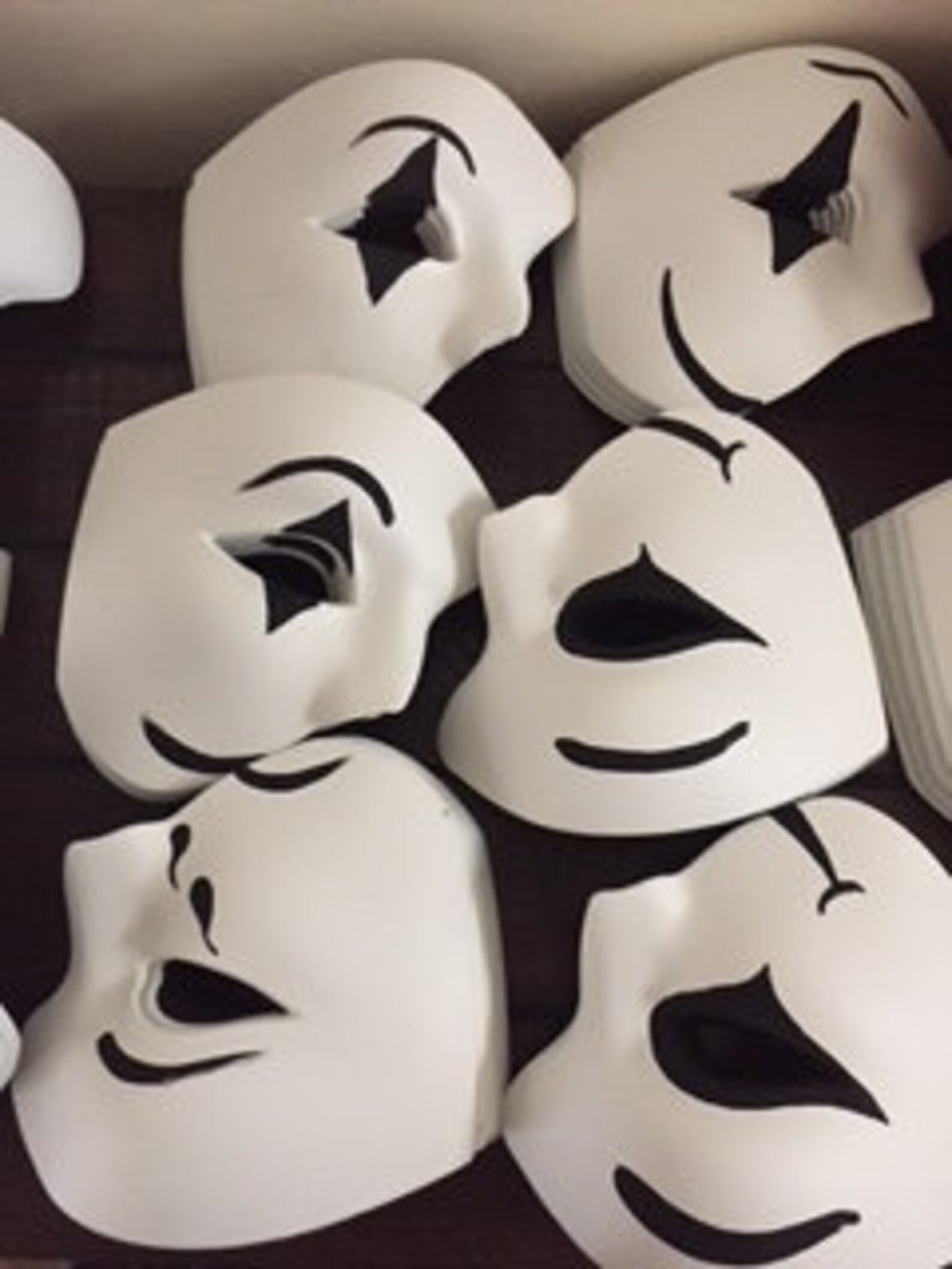 Customized Mime Masks Clown Mask Mime make up masks | Etsy