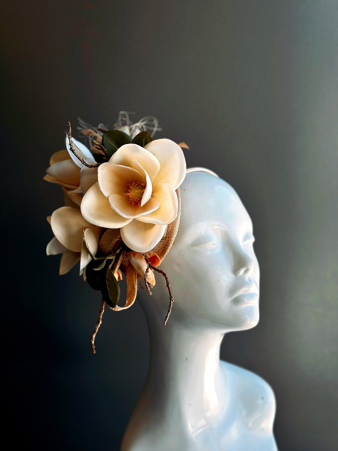 Magnolia Derby Hats for Women Tea Party Hat Fascinators Hats Women - Etsy