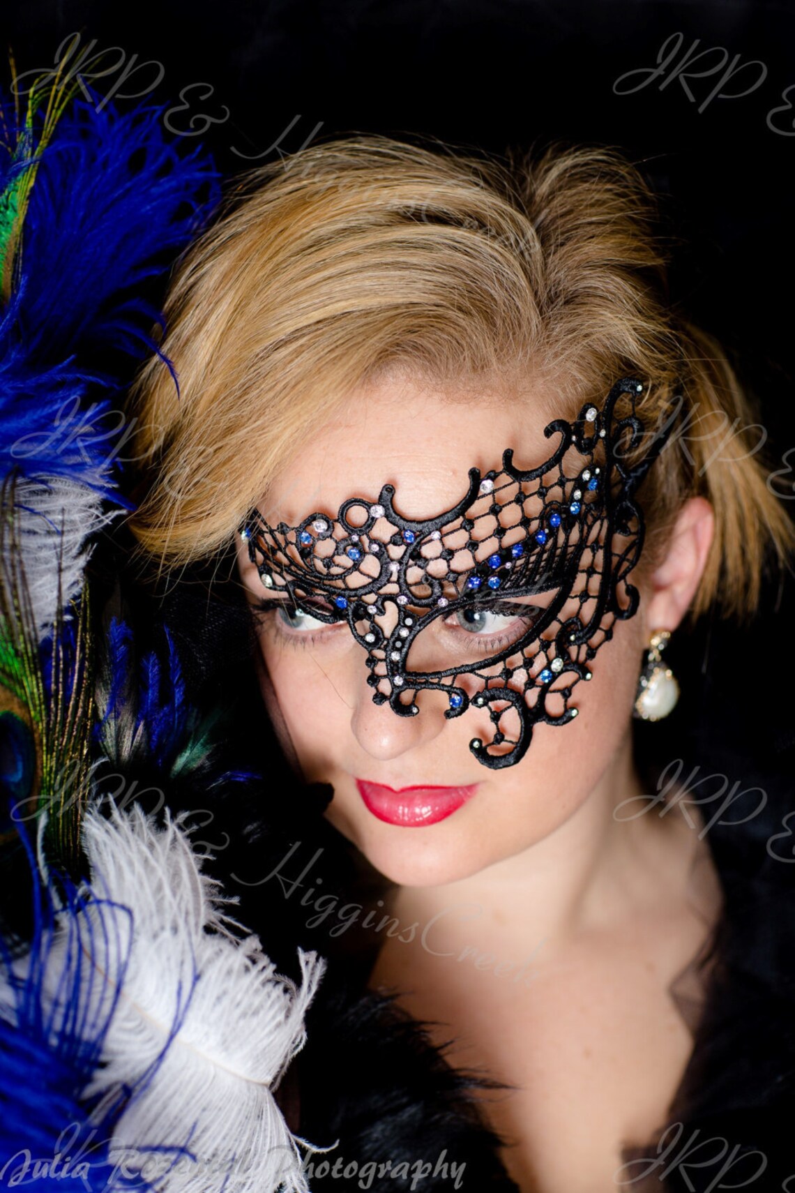 Prom Masquerade Masks Half Face Venetian Mask in Custom Colors - Etsy
