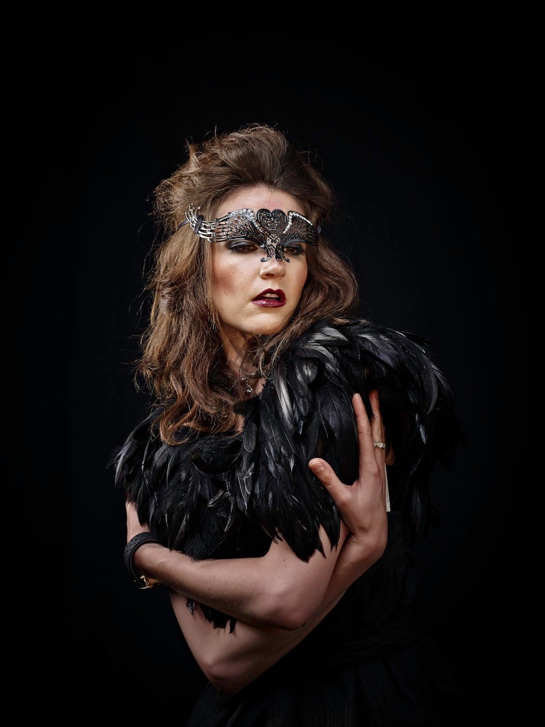 Animal Armor Feather Cape Shaman Costume Cape Samhain Festivity Viking ...