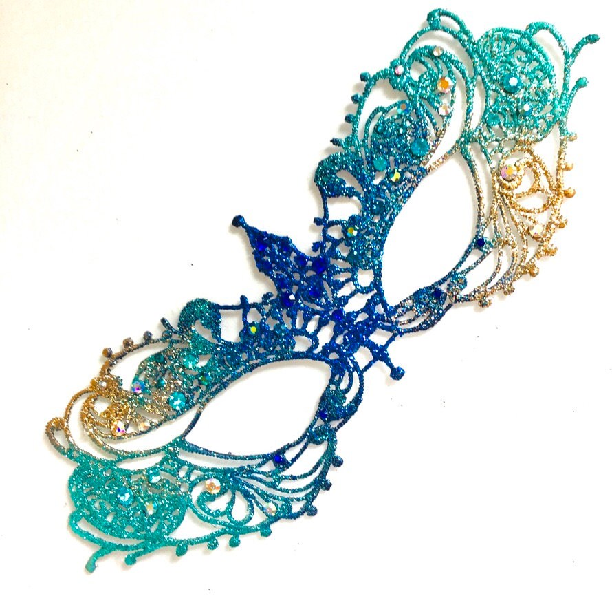 Pageant Masquerade Mask CUSTOM Masquerade Masks Unique Costume ...