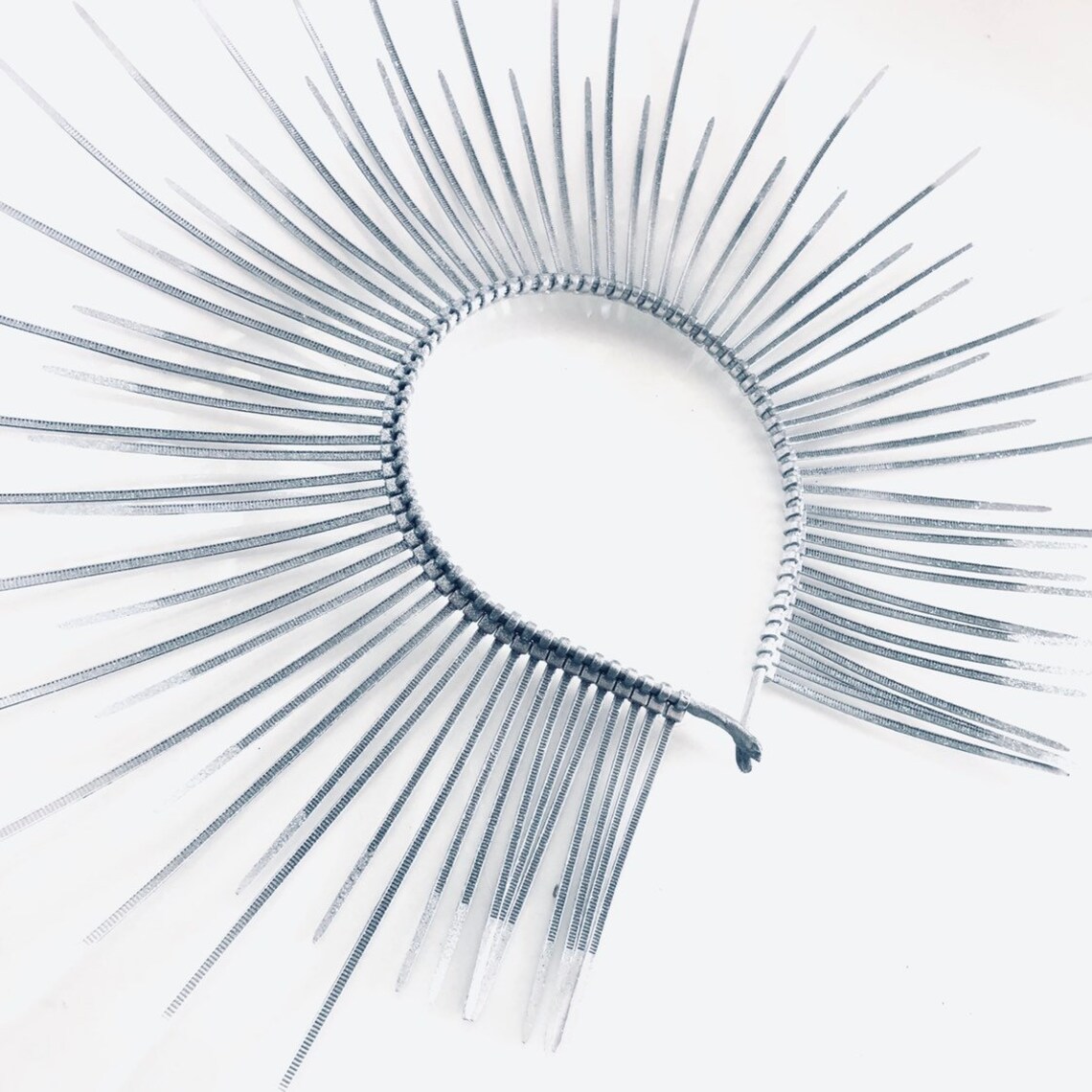 Silver Sunburst Crown Halo Headdress Heavenly Bodies Goddess - Etsy