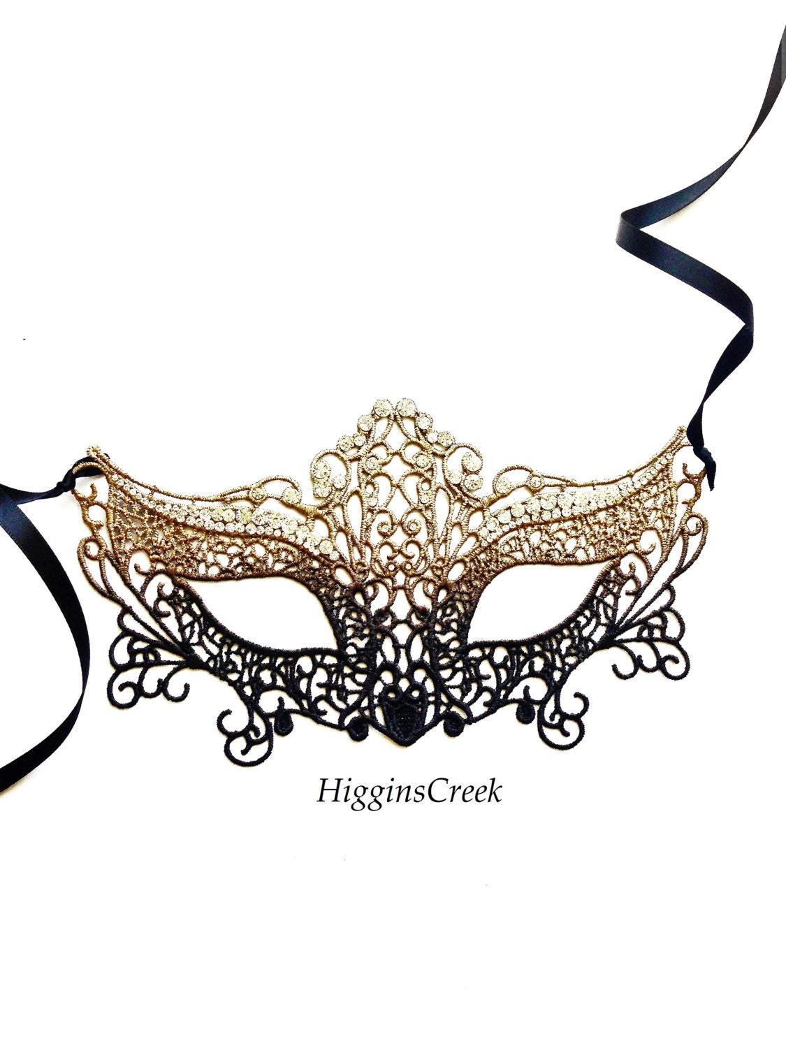 Masquerade Mask Women Gothic Masquerade Mask, Gothic Costume Mask ...