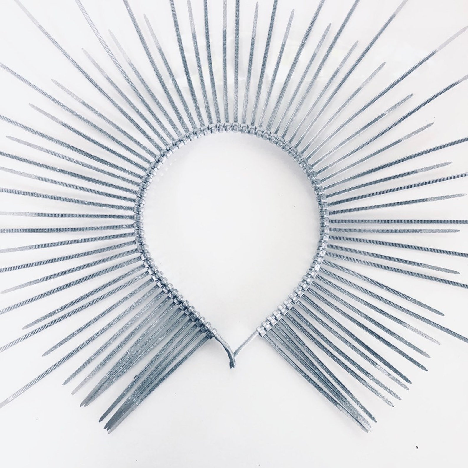 Silver Sunburst Crown Halo Headdress Heavenly Bodies Goddess - Etsy