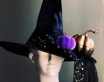 Tall Pointy Hat - Etsy