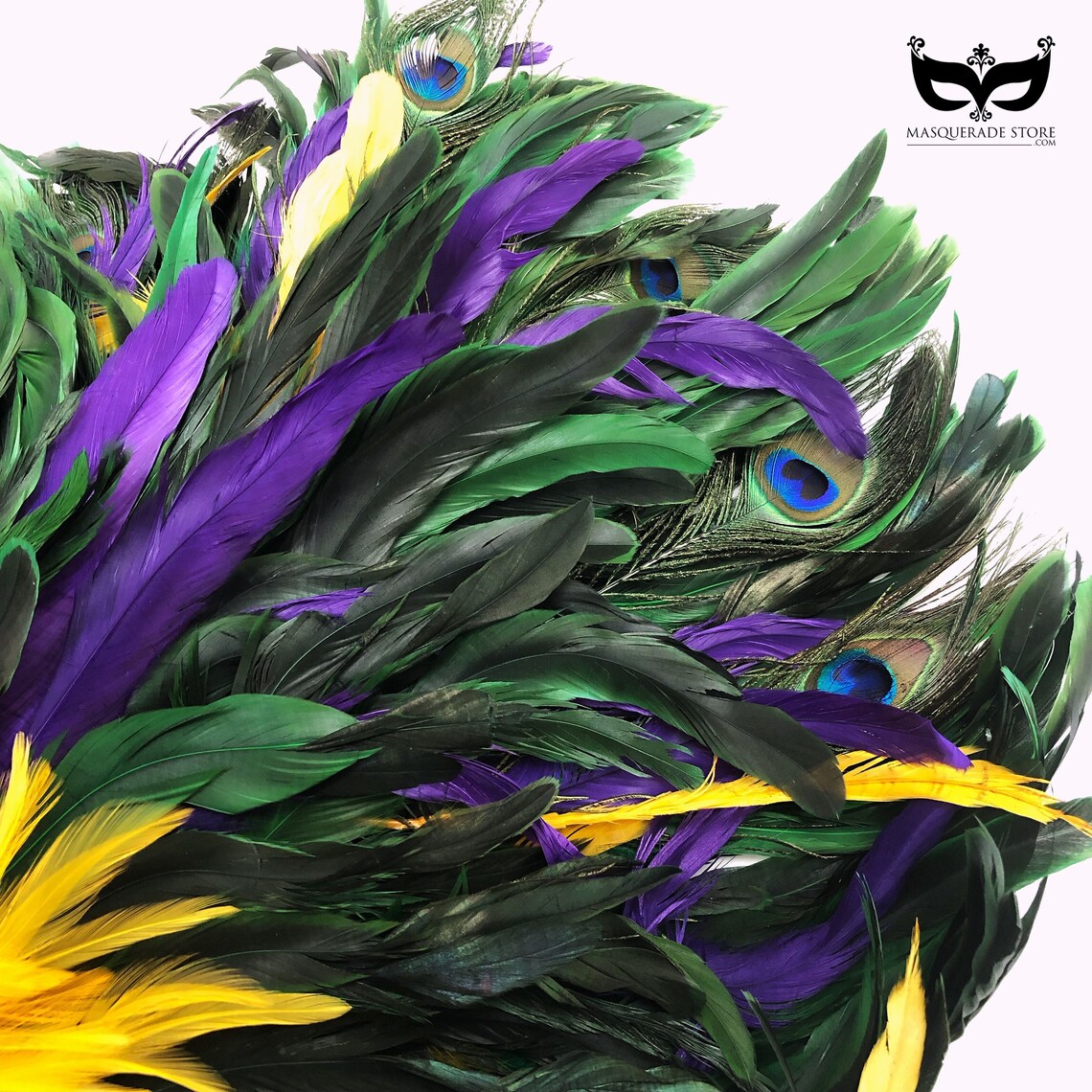 Colorful Mardi Gras Masquerade Mask, Carnival, Womens Masquerade Mask ...