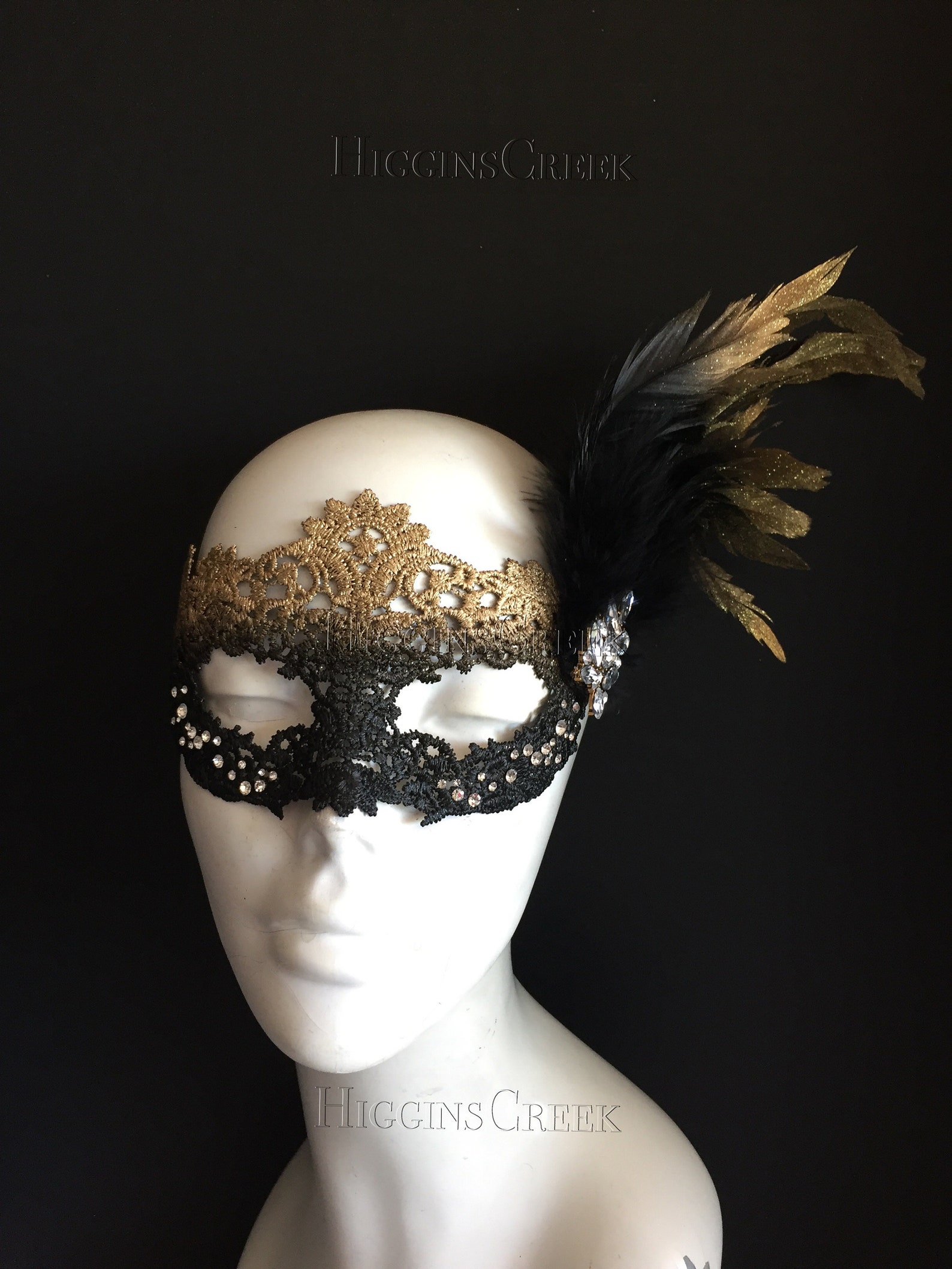 Greek Goddess Mask Women Lace Masquerade Mask Sexy Gold | Etsy