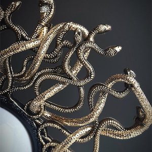Medusa Costume Accessories, Medusa Headpiece, Medusa Crown for Cosplay, Medusa Halloween Snake ...